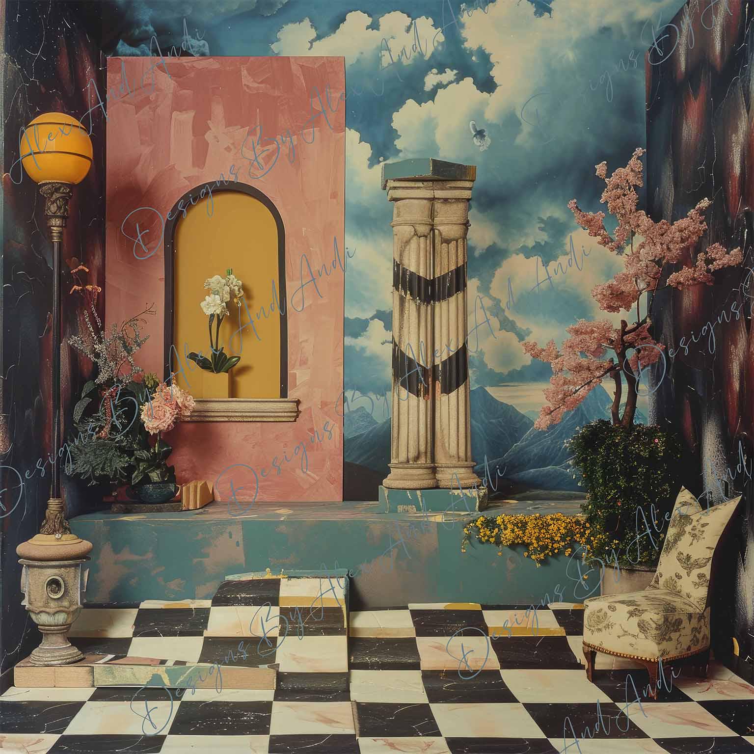 1990s Photo Shoot 90s Backdrop Nineties Back Ground Overlay Background ...