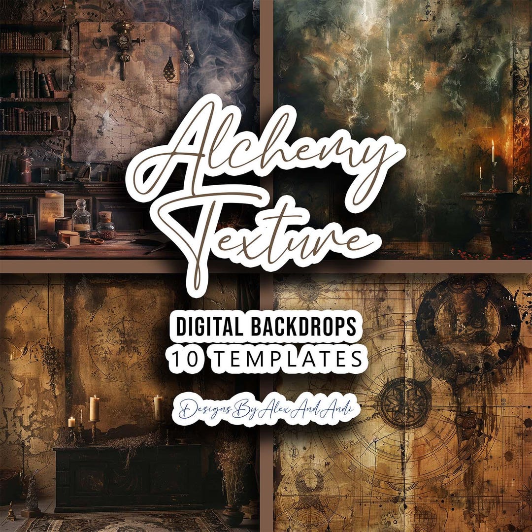 Alchemy Texture Backdrop Fantasy Picture Potion Background Digital ...