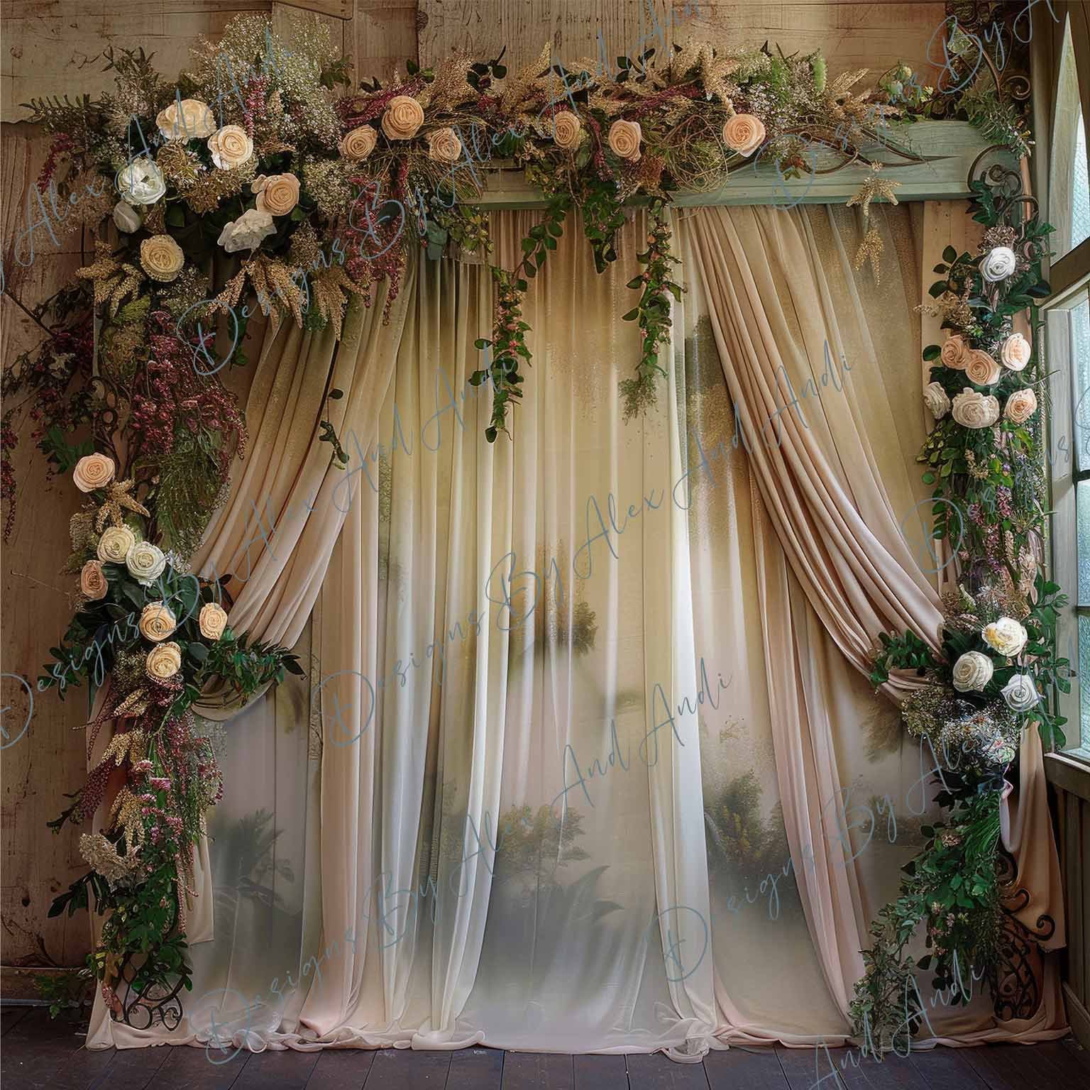 Formal Studio Photo Formal Ceremony Backdrop Back Drop Digital Backdrop ...