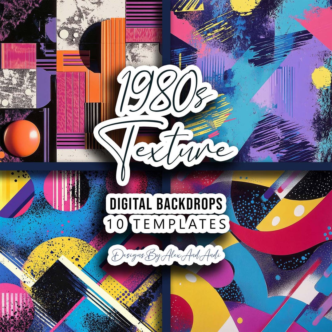 1980s Texture Back Ground Eighties Photo Shoot Wall Overlay Picture ...