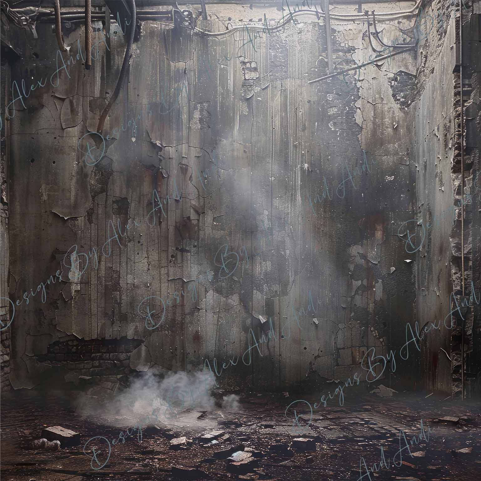 Apocalyptic Back Drop Zombie Background End of World Backdrop Back ...