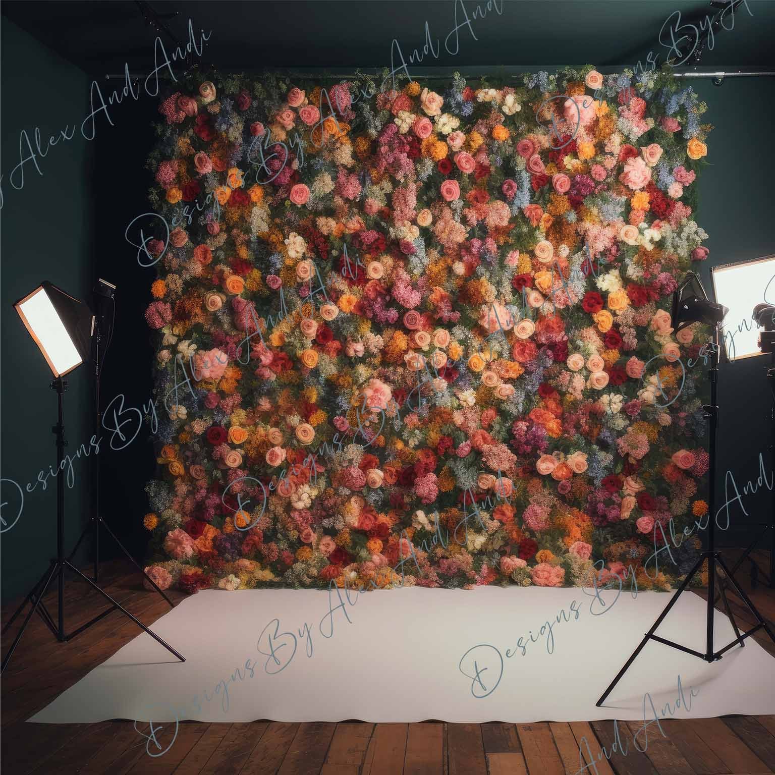 Flower Studio Backdrop Background Digital Photo Shoot Studio Picture ...