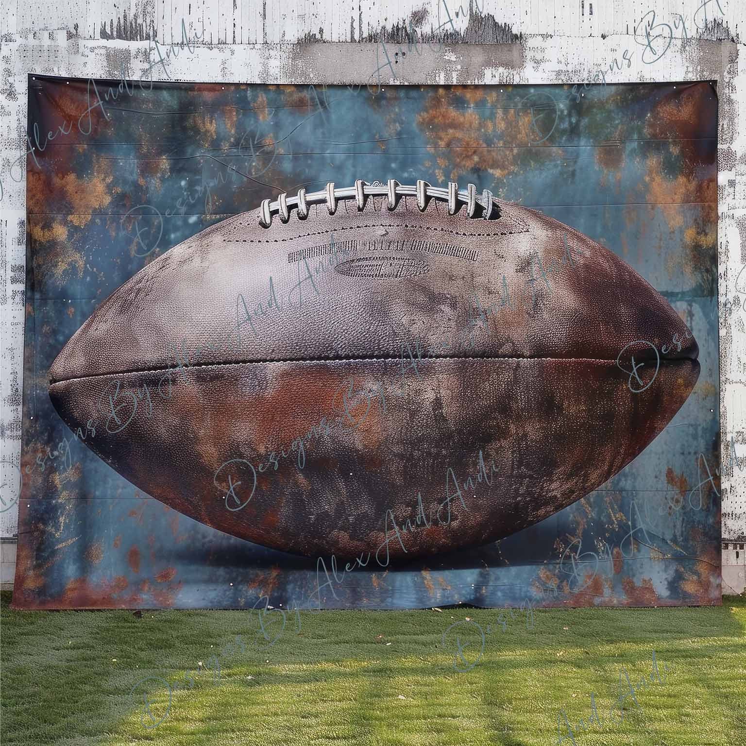 Football Back Ground Photo Sports Photo Shoot Backdrop Event Overlay ...