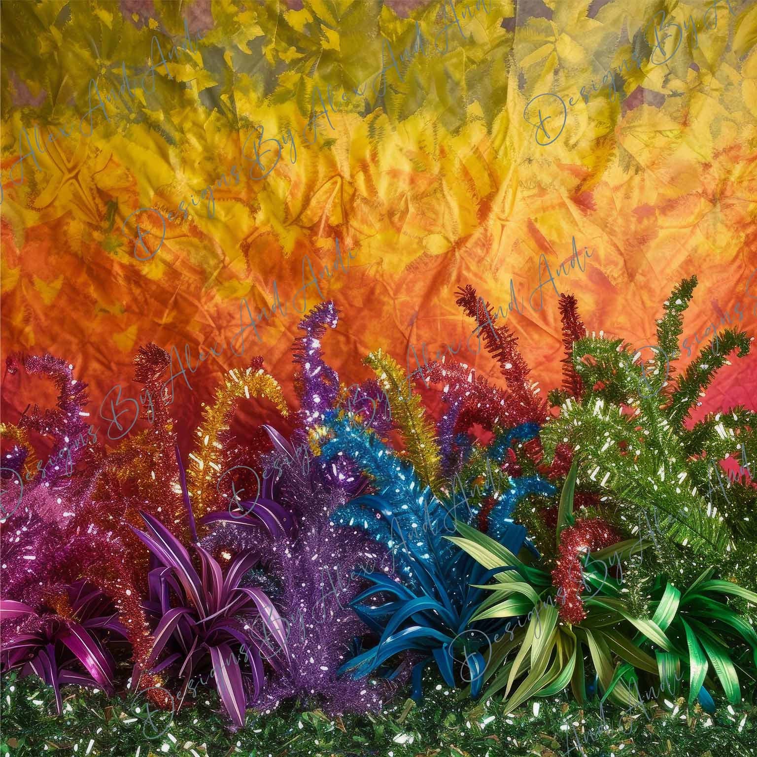 Mardi Gras Party Digital Backdrop Overlay Background Photo Party ...