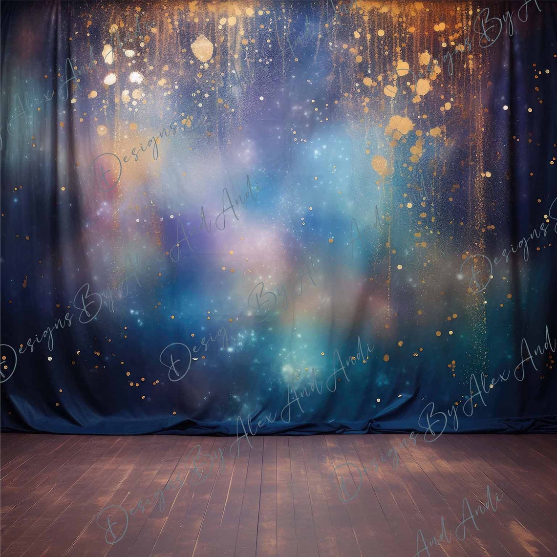 Shimmering Studio Backdrop Background Digital Birthday Child Photo ...