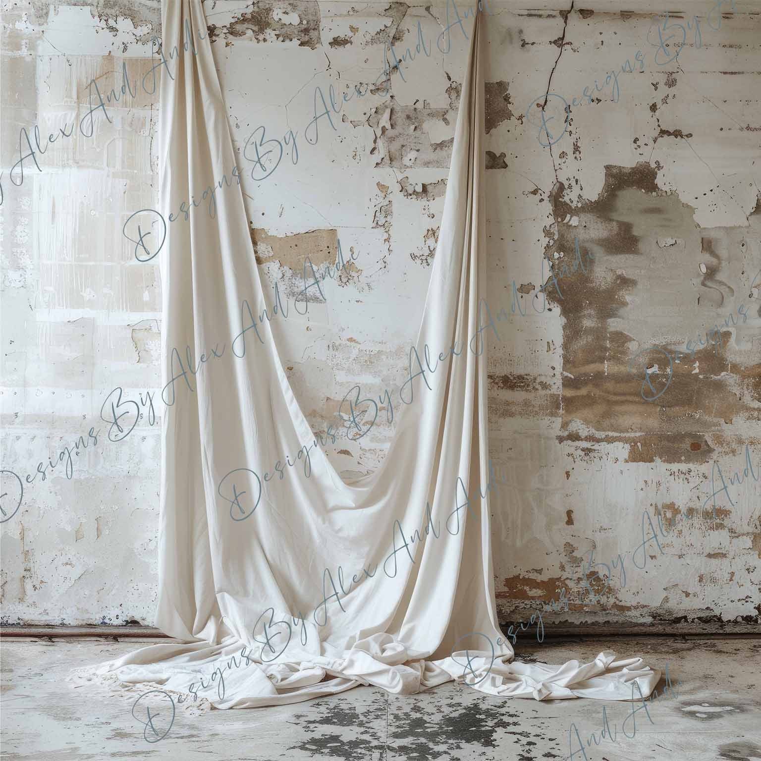 White Wall Back Ground Model Backdrop Photo Shoot Photo Elegant Wedding ...