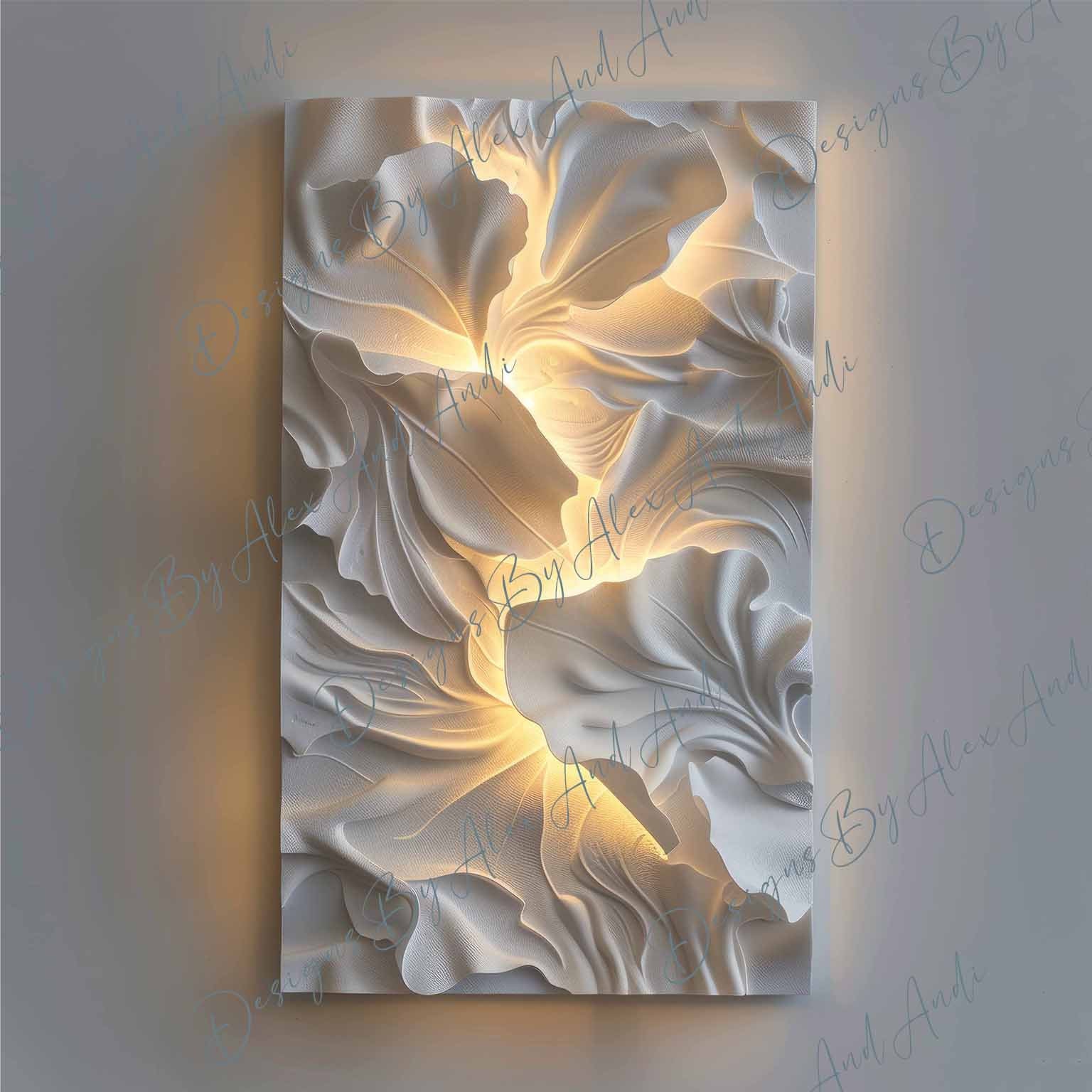 Backlit Art Wall Digital Backdrop Fineart Backlight Photo Shoot Elegant ...