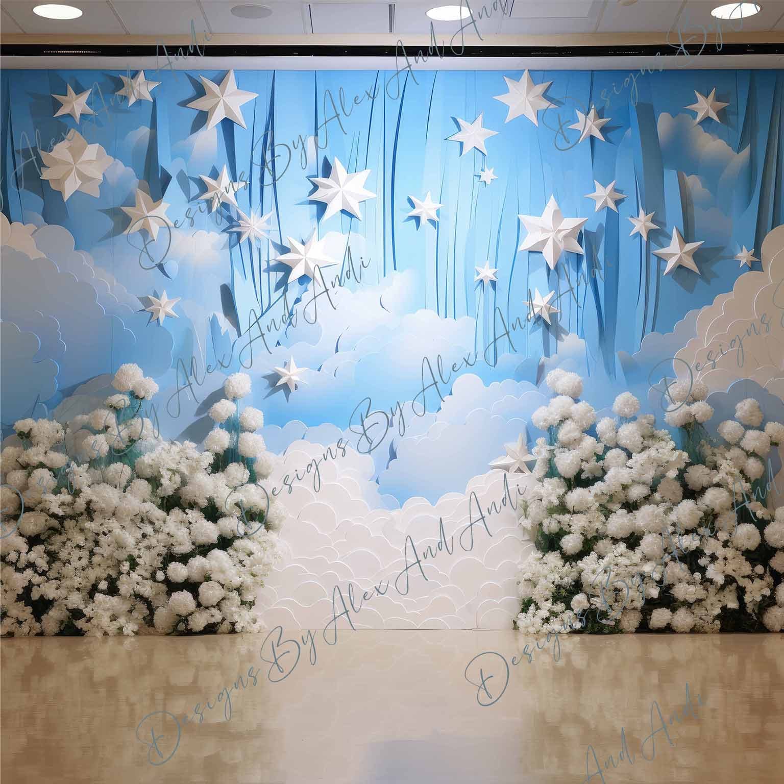 Baptism Prop Digital Backdrop Overlay Background Child Photo Picture ...