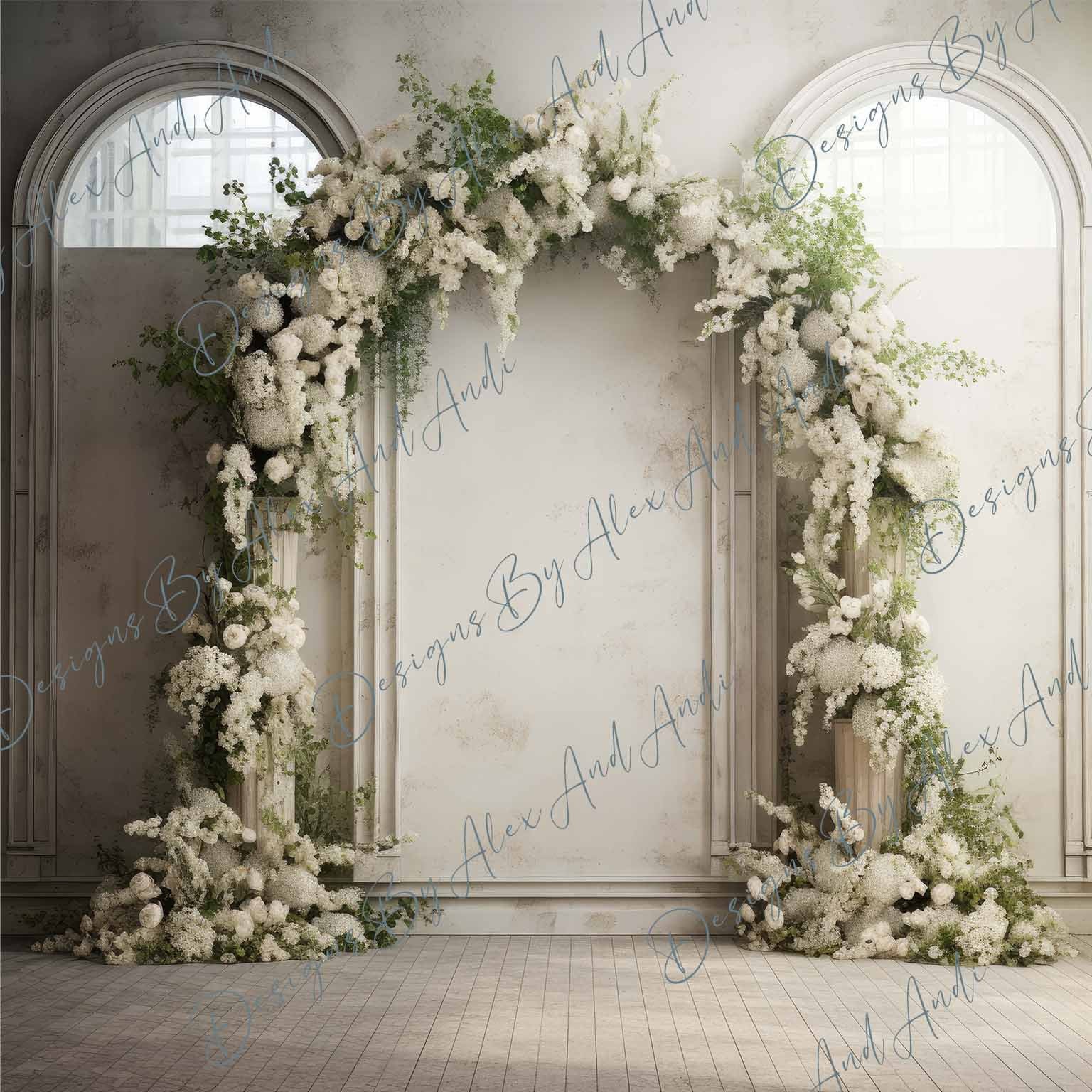 Arch Picture Backdrop Background Digital Birthday Child Photo Shoot ...