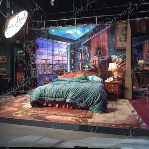 1990s Photo Shoot 90s Backdrop Nineties Back Ground Overlay Background ...