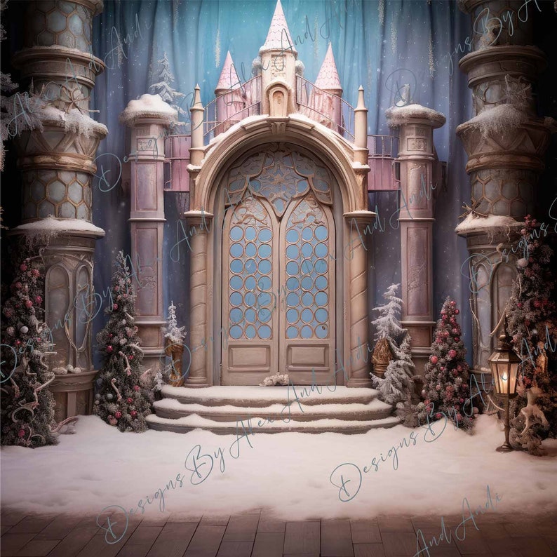 Nutcracker House Digital Backdrop Overlay Background Wedding Birthday ...