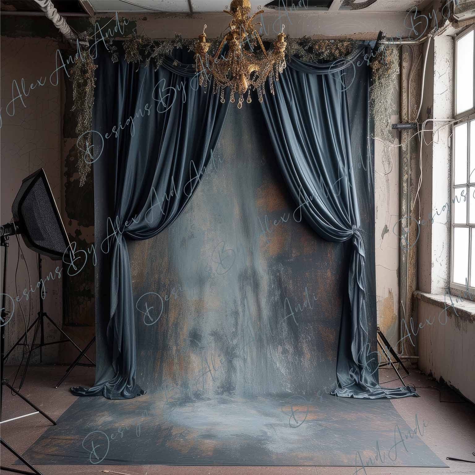 Polyester Studio Digital Background Backdrop Overlay Wedding Party ...