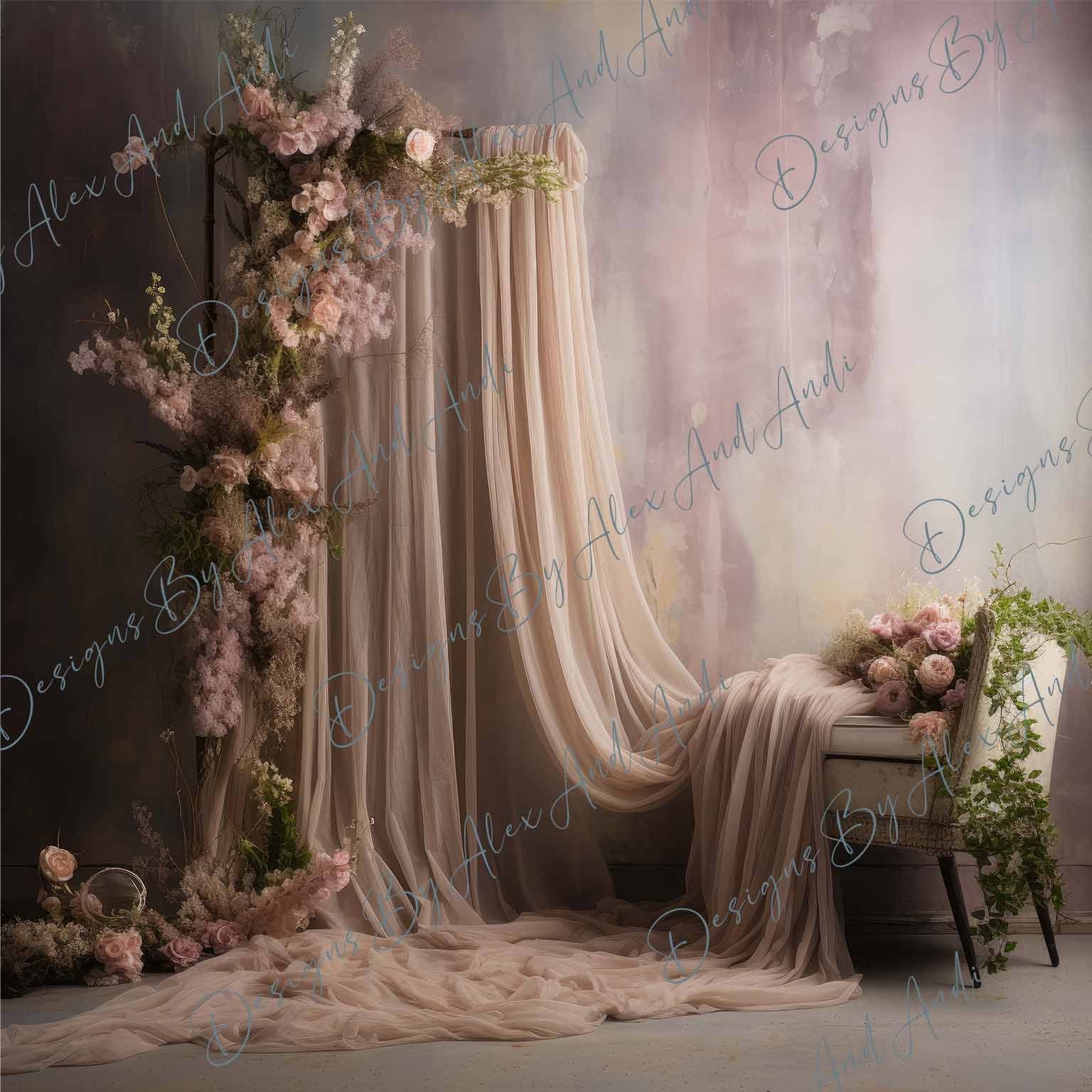 Maternity Studio Backdrop Maternal Backdrop Background Digital Studio ...