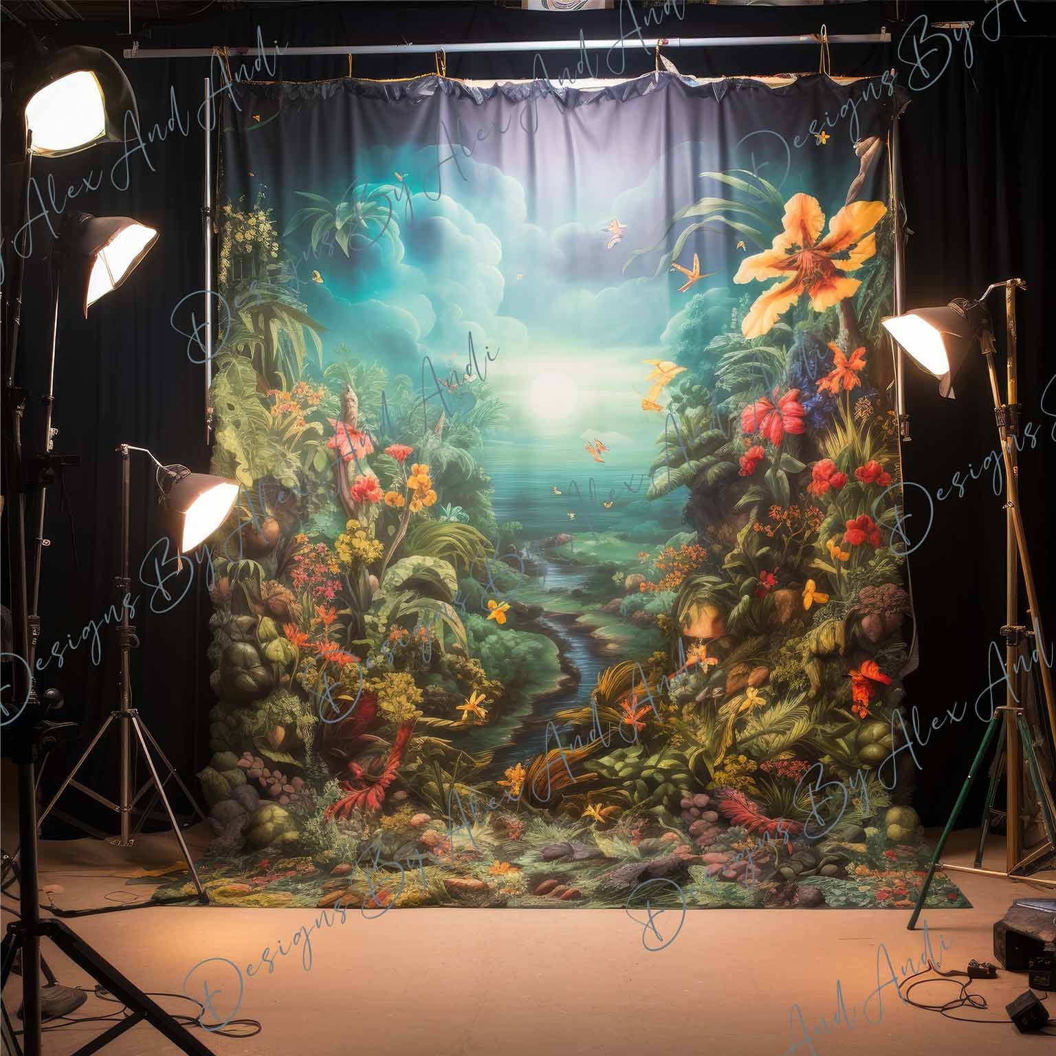 Photo Booth Studio Backdrop Background Digital Studio Photo Shoot ...