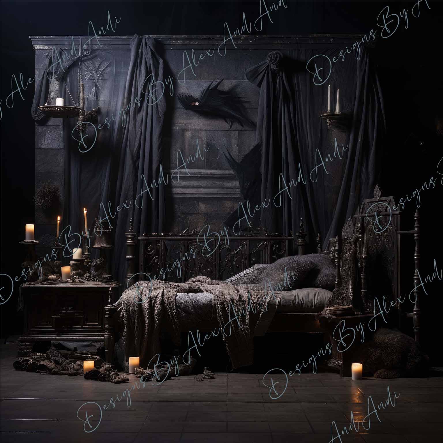 Werewolf Digital Backdrop Background Birthday Child Photo Shoot Picture ...