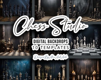 Watercolor Chess Clipart Bundle Png-format Chess Watercolor - Etsy