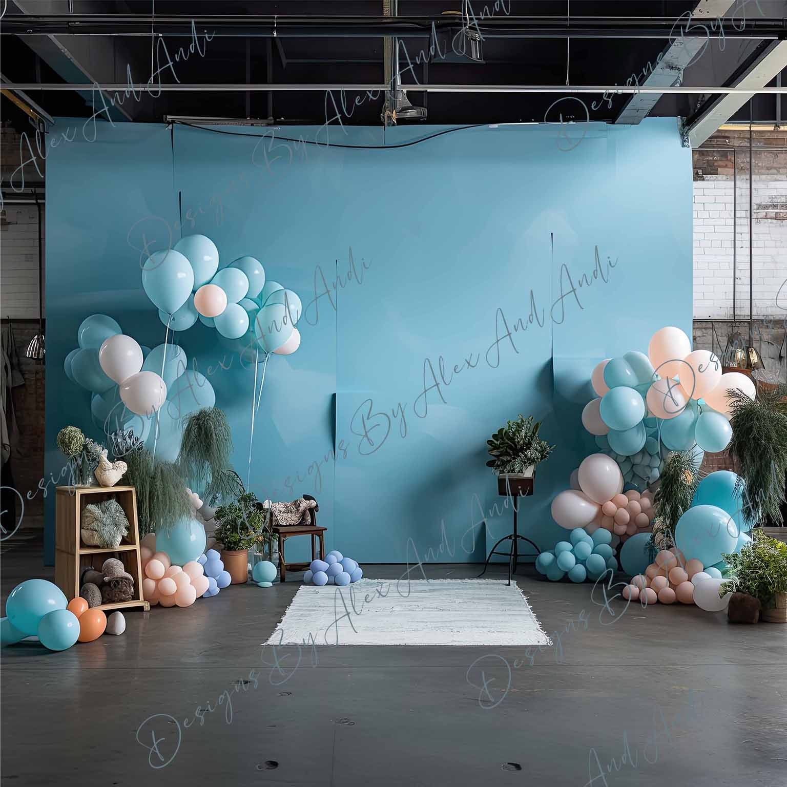 Its a Boy Digital Backdrop Overlay Background Holiday Child Photo ...