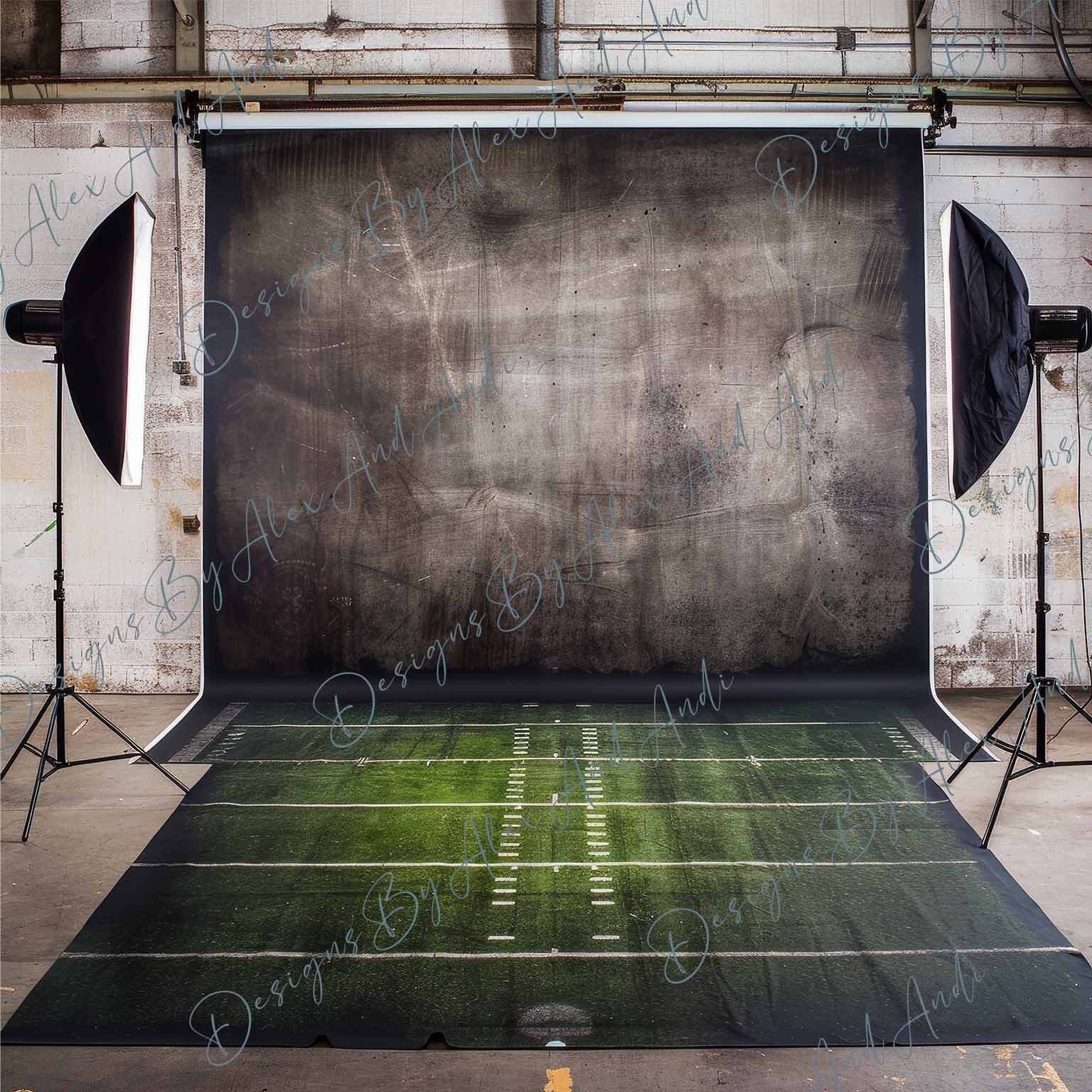 Football Studio Backdrop Football Back Drop Sport Photo Shoot Overlay ...