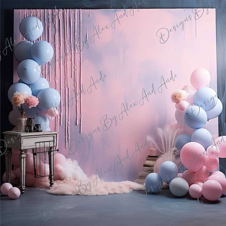 Its a Girl Digital Backdrop Overlay Background Photo Picture Studio ...