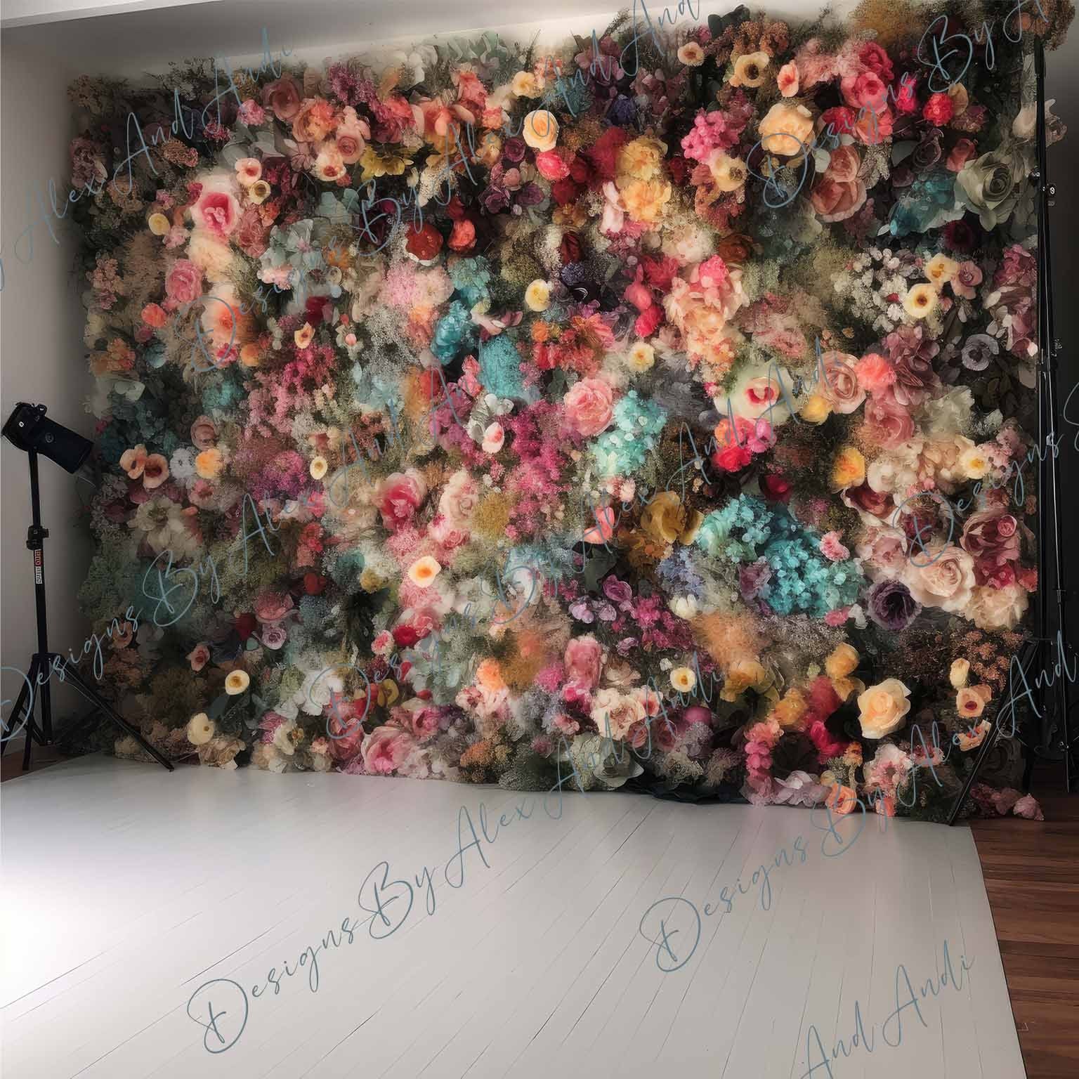 Flower Studio Backdrop Background Digital Photo Shoot Studio Picture ...