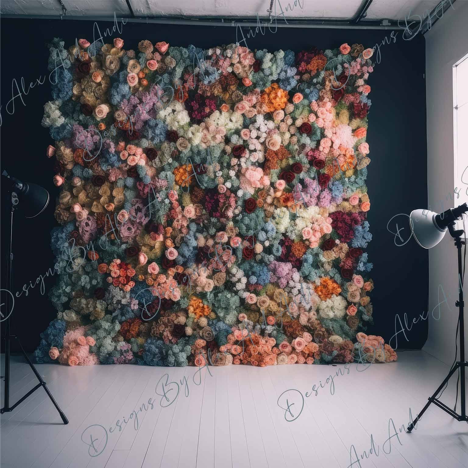Flower Studio Backdrop Background Digital Photo Shoot Studio Picture ...