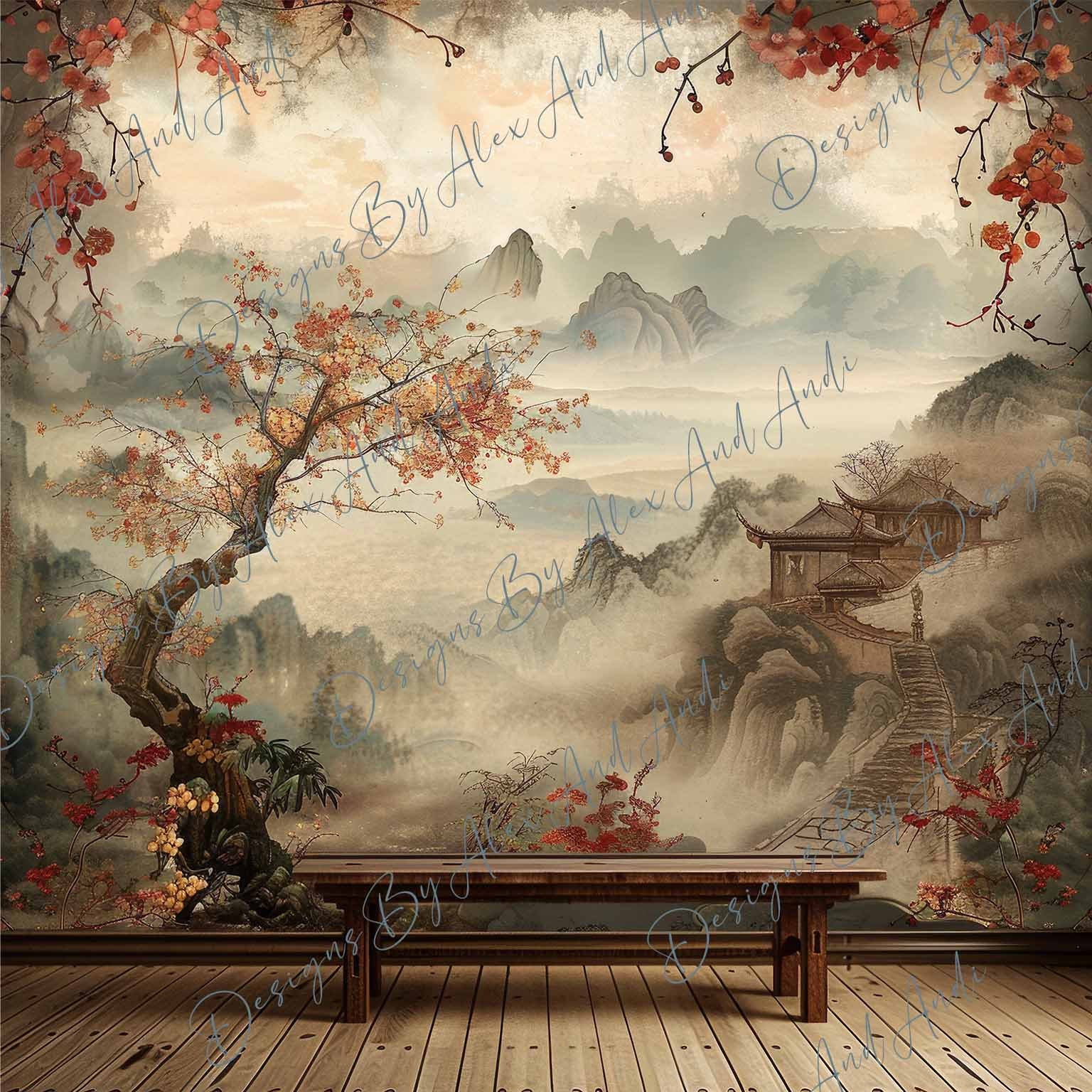 Asian Studio Digital Backdrop Asia Event Oriental Picture Photo Photo ...