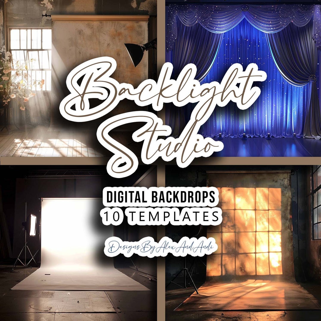 Backlight Studio Picture Sixteen Backdrop Wedding Background Bridal ...