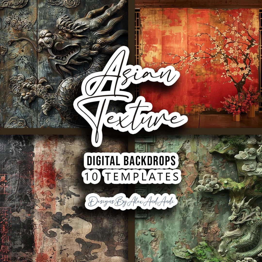 Asian Texture Background Model Backdrop Studio Photo Art Digital ...