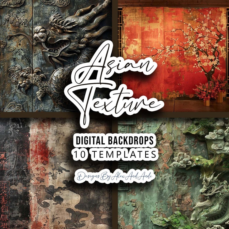 Asian Texture Background Model Backdrop Studio Photo Art Digital ...