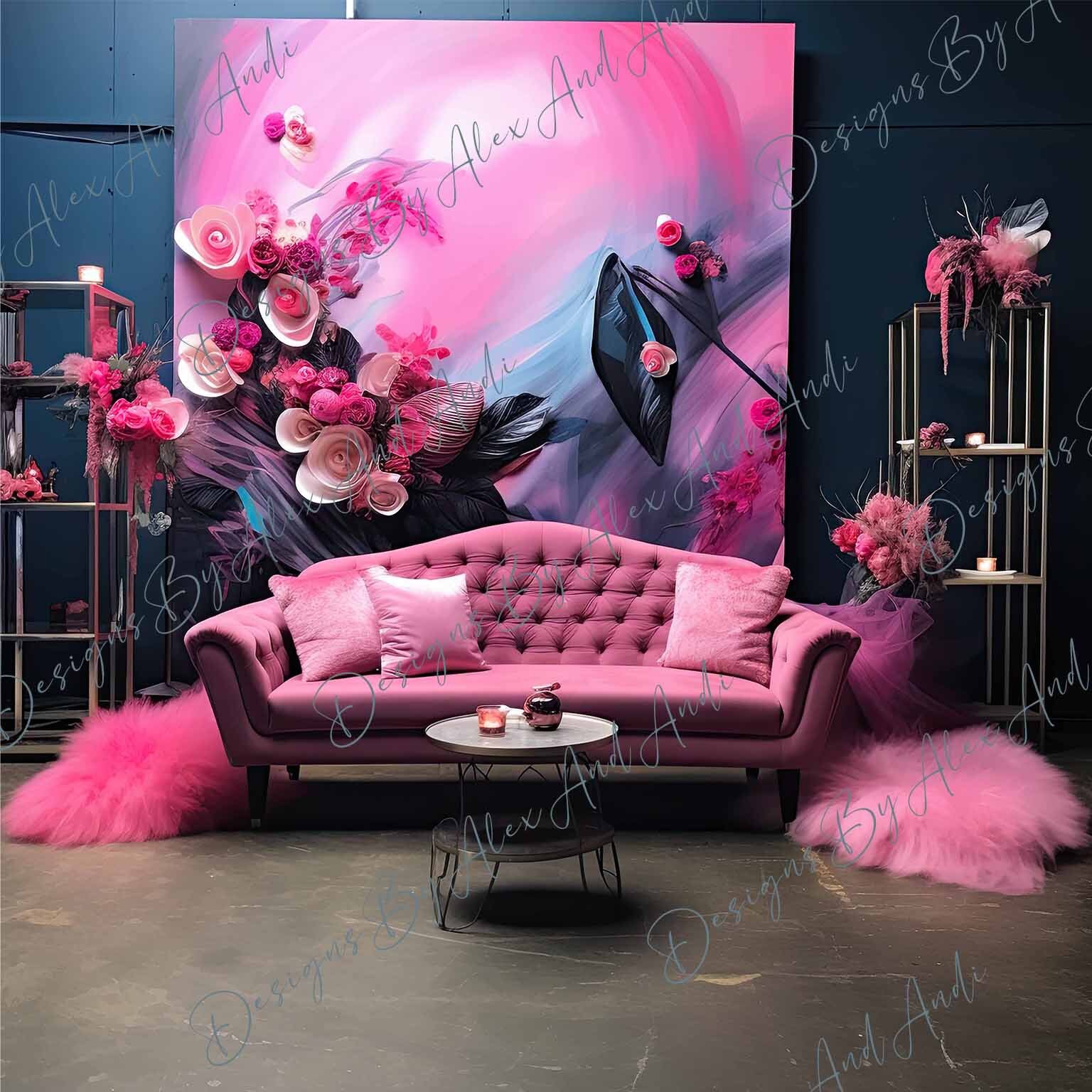 Bachelorette Party Digital Backdrop Overlay Background Bachelorette ...