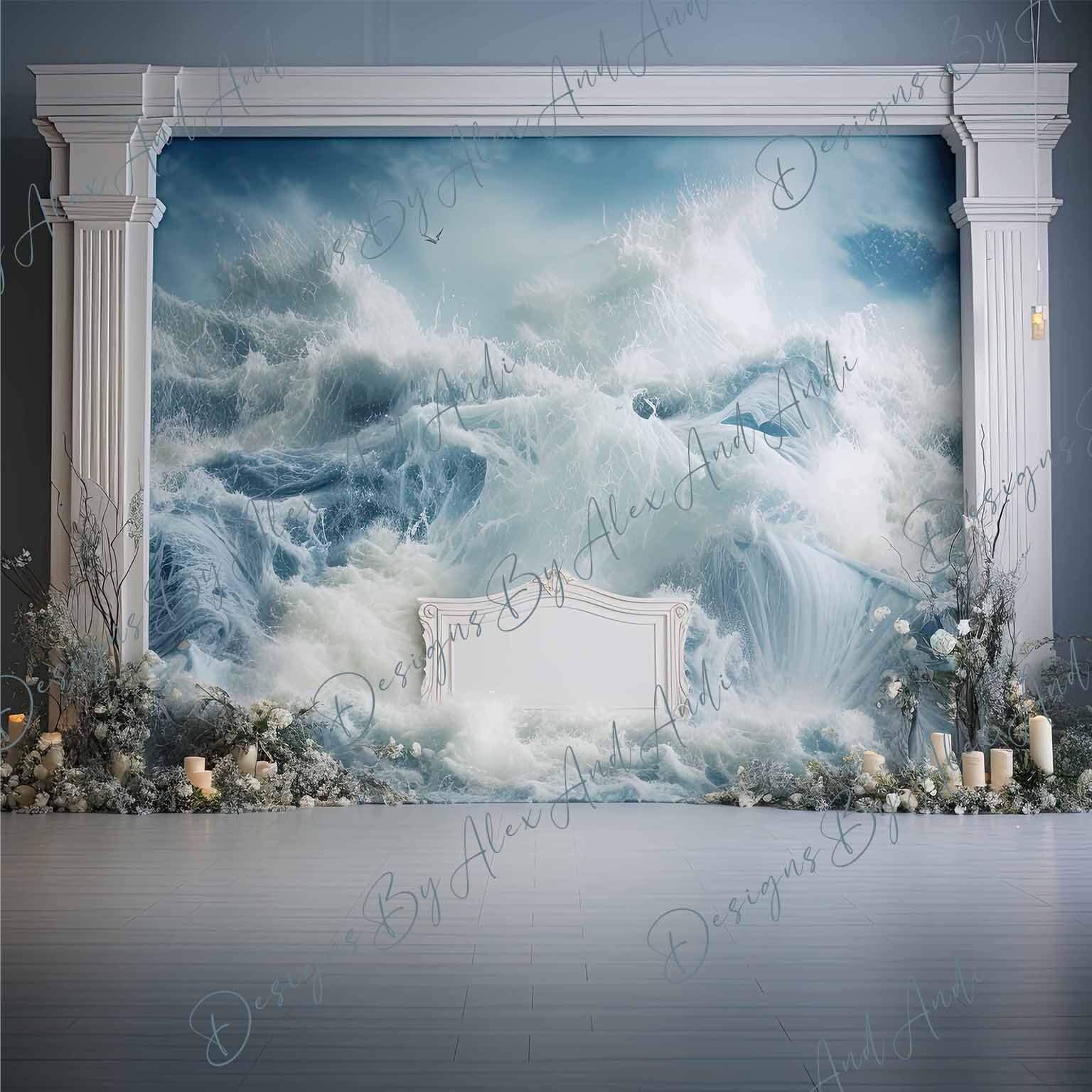 Baptism Prop Digital Backdrop Overlay Background Child Photo Picture ...