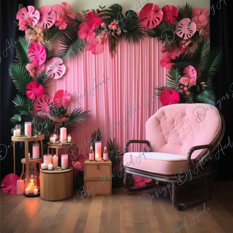 Bachelorette Party Digital Backdrop Overlay Background Bachelorette ...