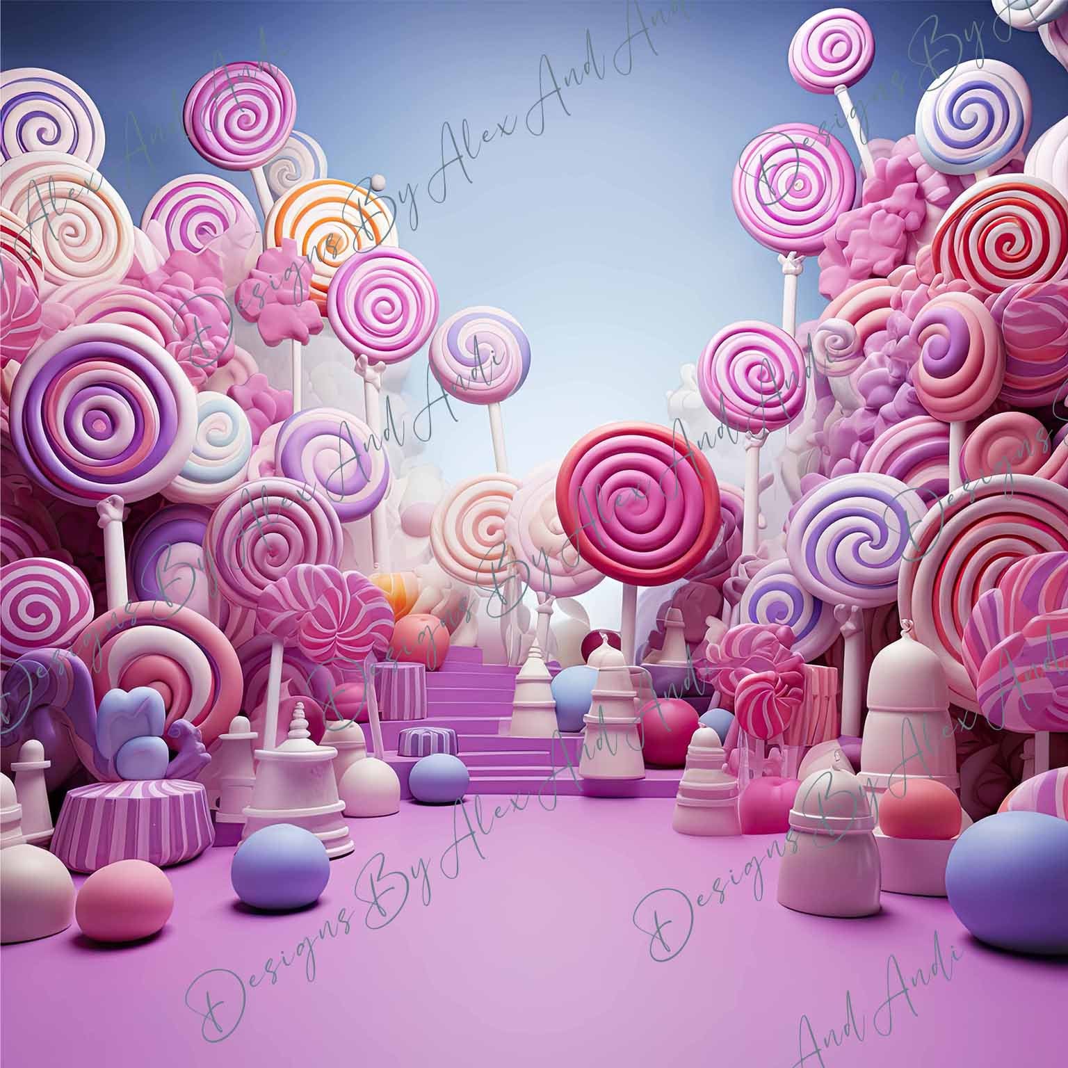 Whimsical Wonky Digital Backdrop Overlay Child Background Photo Shoot ...