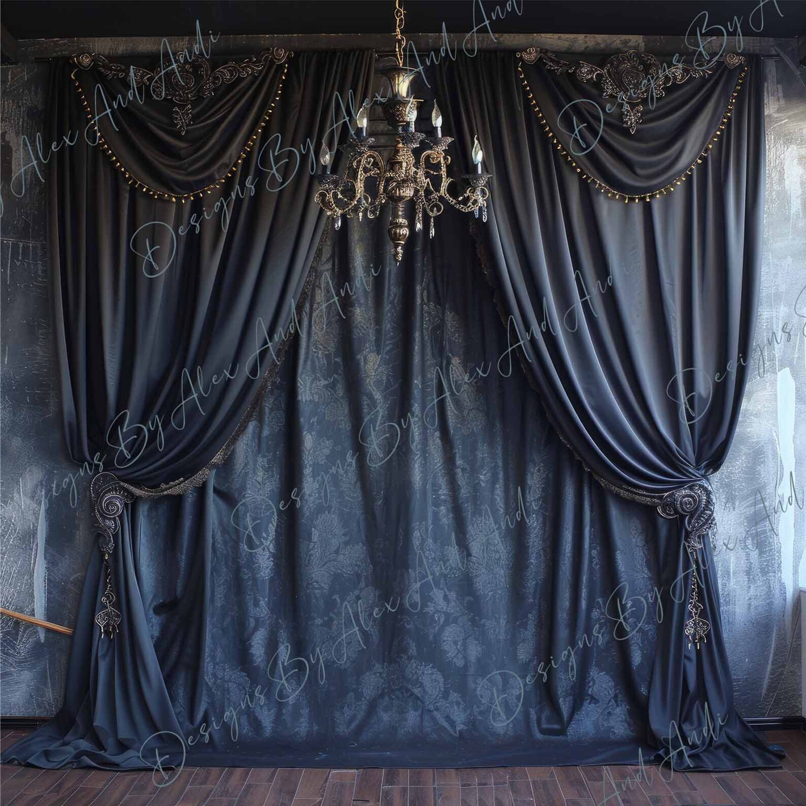 Formal Studio Photo Formal Ceremony Backdrop Back Drop Digital Backdrop ...