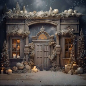 Holiday Studio Digital Backdrop Overlay Background Photo Shoot Picture ...