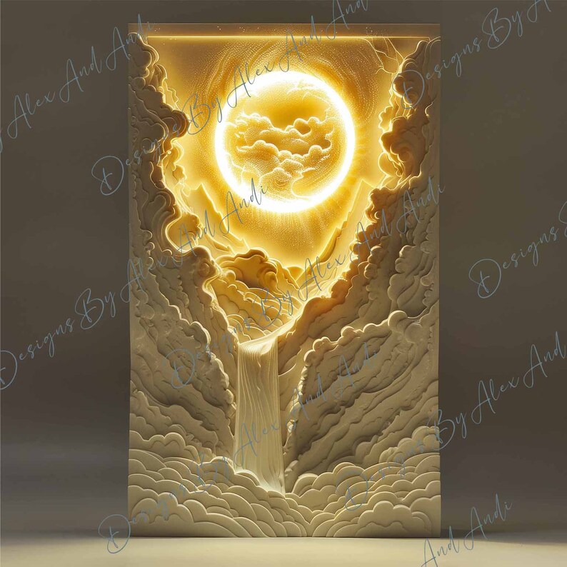 Backlit Art Wall Digital Backdrop Fineart Backlight Photo Shoot Elegant ...