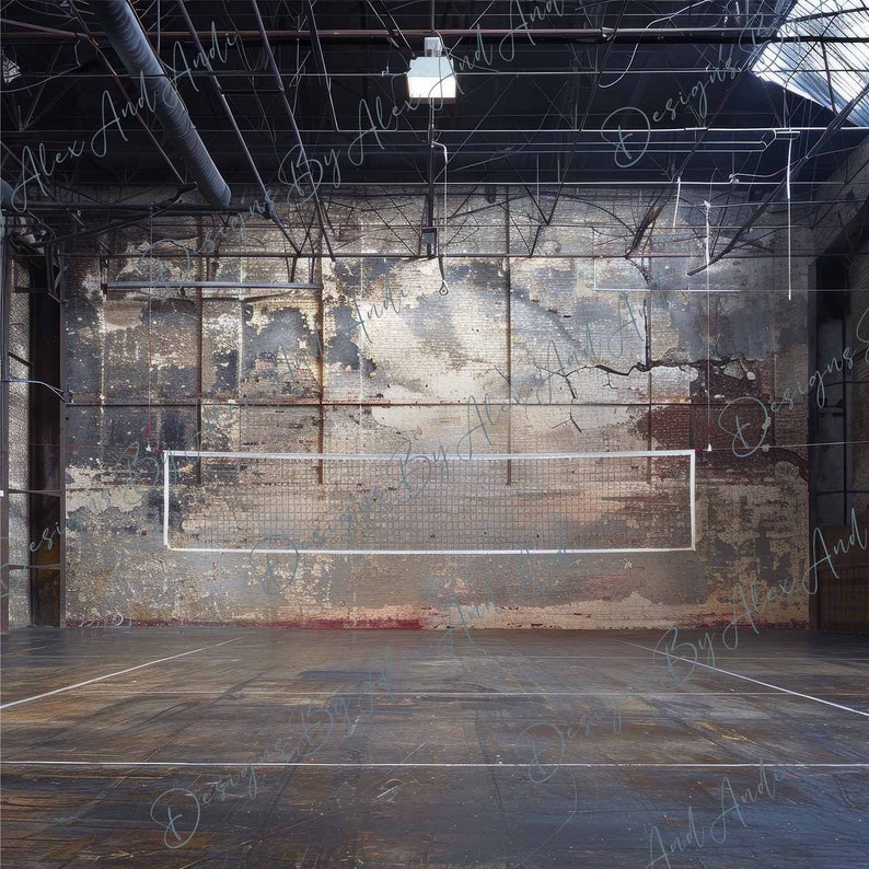 Volleyball Backdrop Sport Background Photo Shoot Ball Digital Backdrop ...