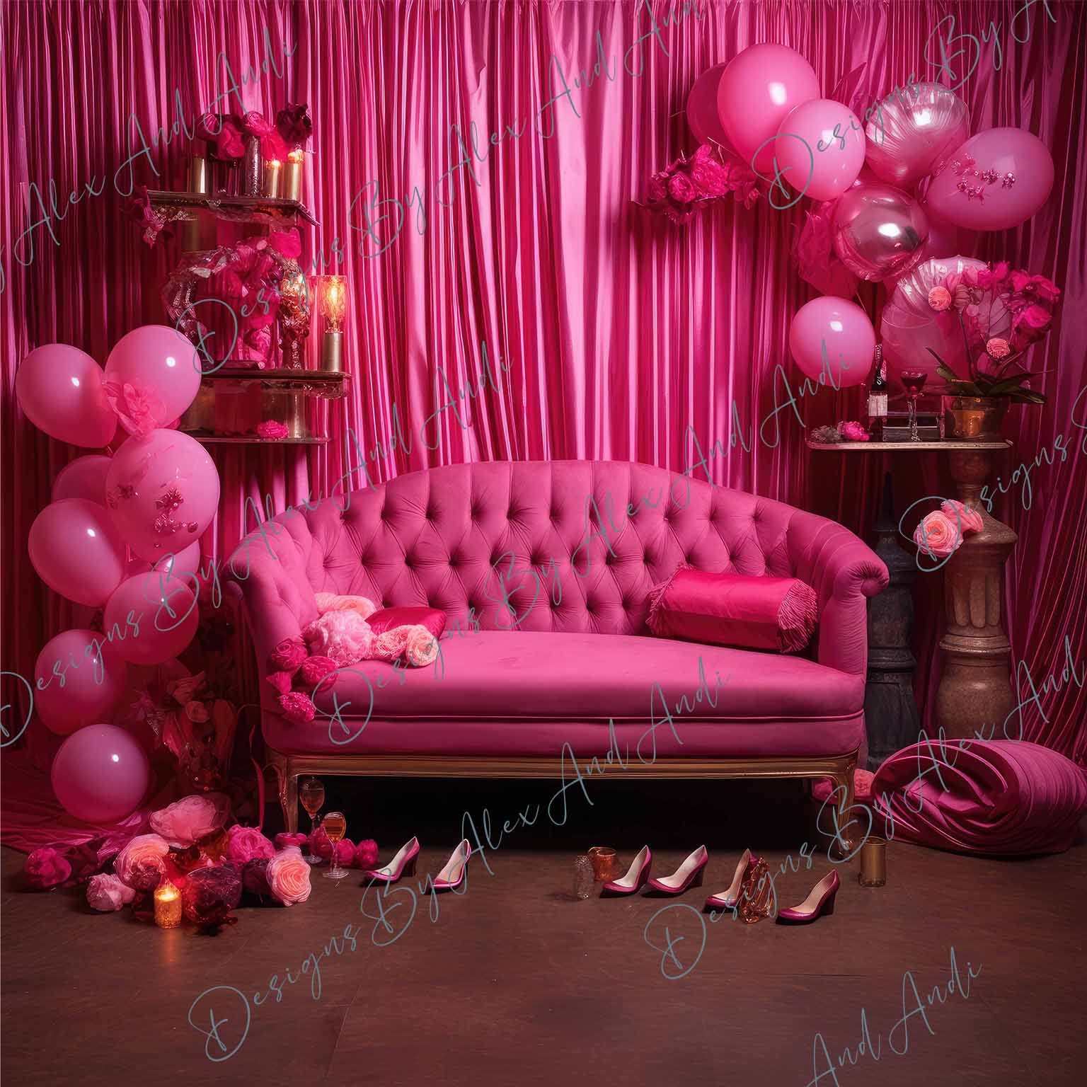 Bachelorette Party Digital Backdrop Overlay Background Bachelorette ...