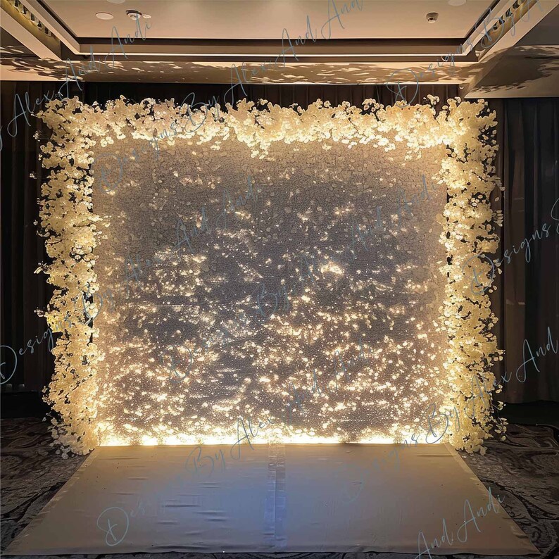 Backlight Celebrity Back Ground Model Backdrop Party Background Stage ...