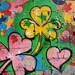 Lucky Charm Graffiti Wall Digital Background Backdrop Overlay Party ...