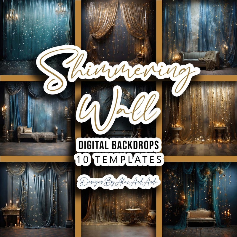 Shimmer Wall Backdrop - Etsy