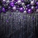 Purple Silver Celebrity Background Model Back Ground Booth Party Birth ...