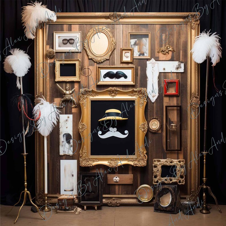 Antique Photo Shoot Backdrop Background Digital Child Sweet 16 Photo ...