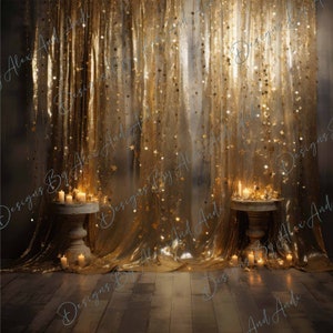 Shimmering Wall Backdrop Background Digital Birthday Child Photo Shoot ...