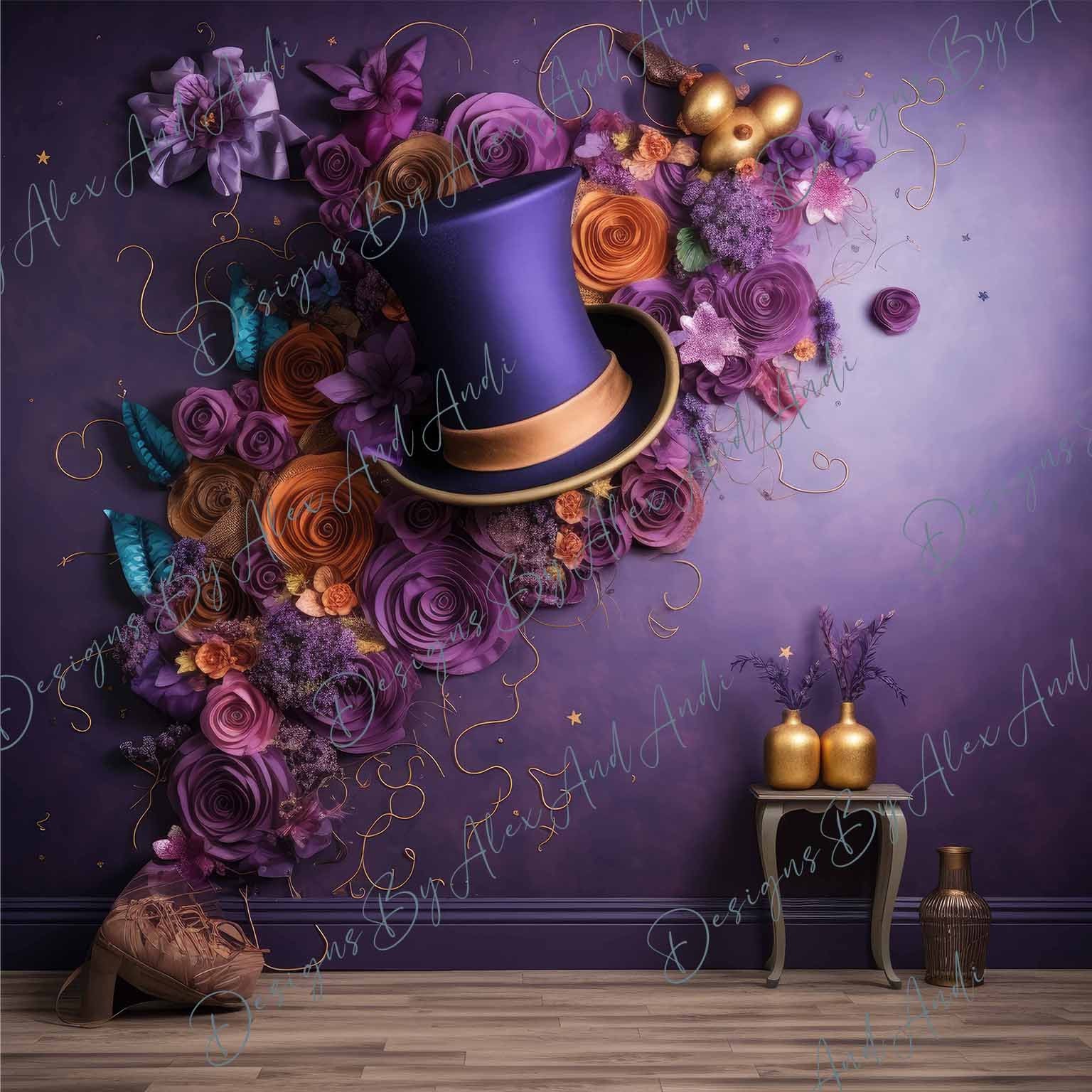 Whimsical Wonky Digital Backdrop Overlay Child Background Photo Shoot ...