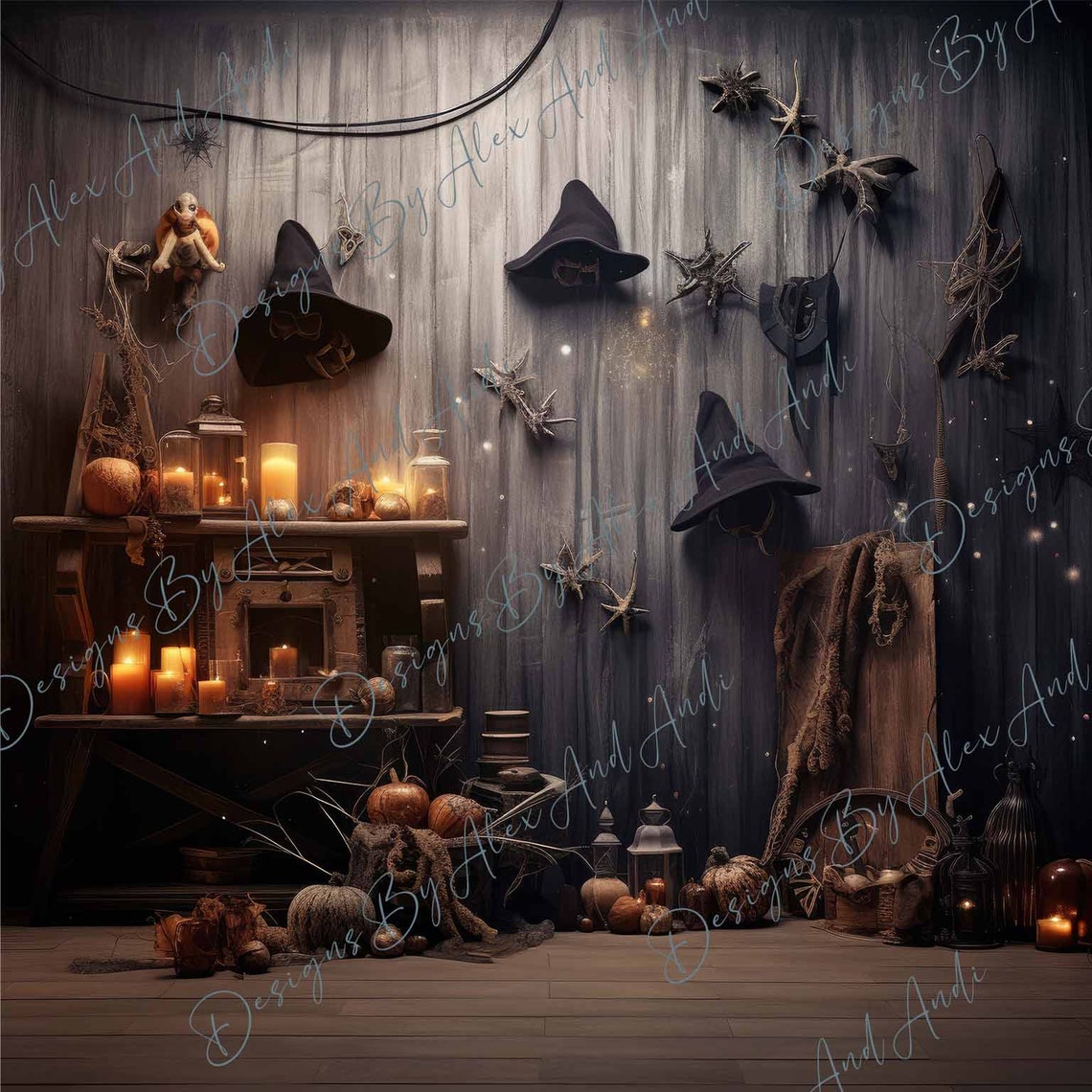 Witch Brew Digital Backdrop Background Birthday Child Photo Shoot ...