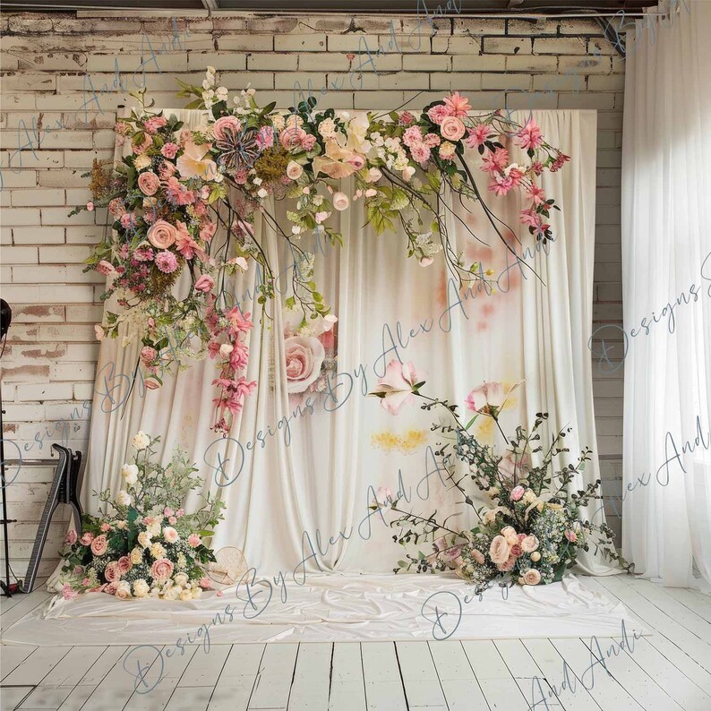 Mothers Day Picture Mom Digital Backdrop Mother Backdrop Day Photo Back ...