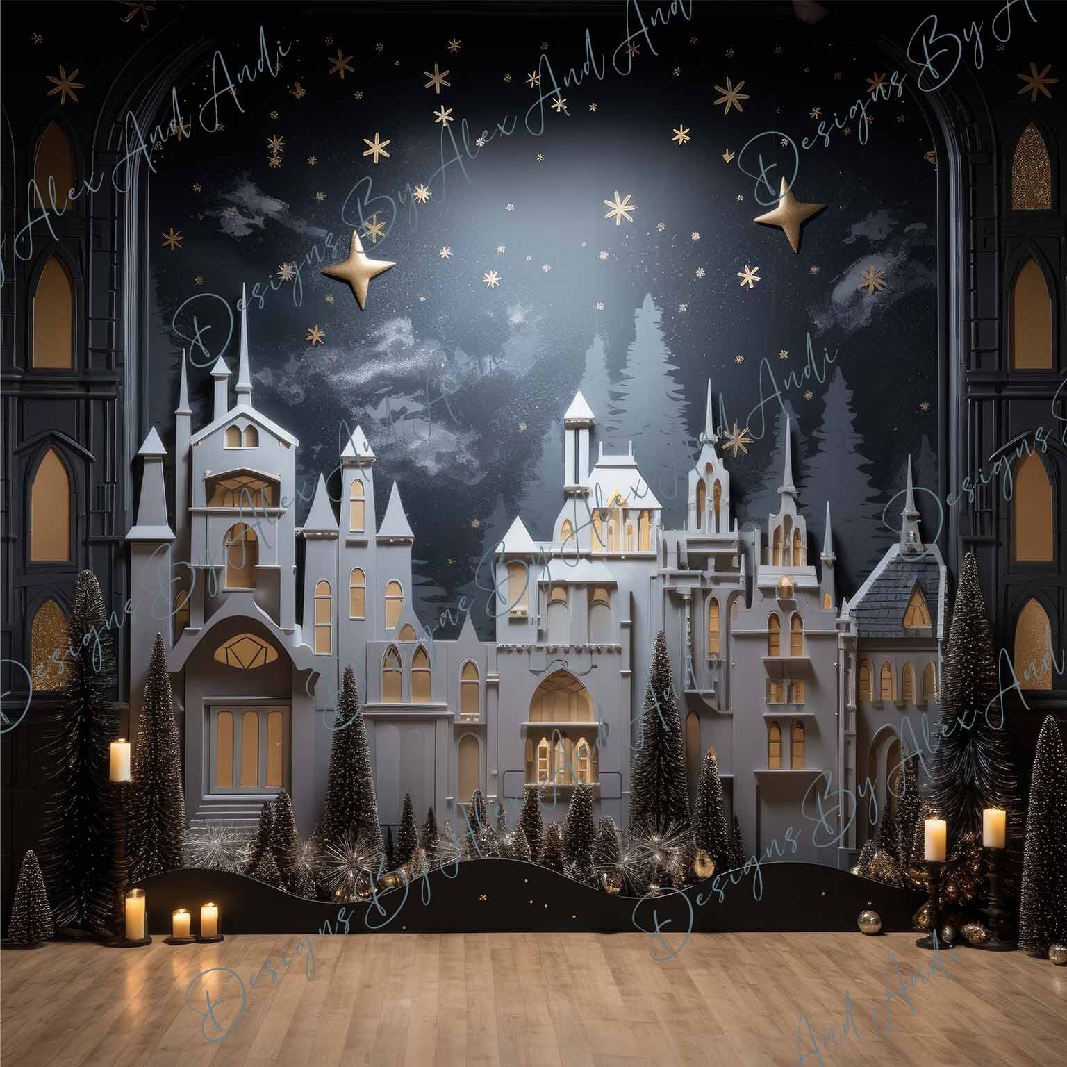 Holiday Studio Digital Backdrop Overlay Background Photo Shoot Picture ...