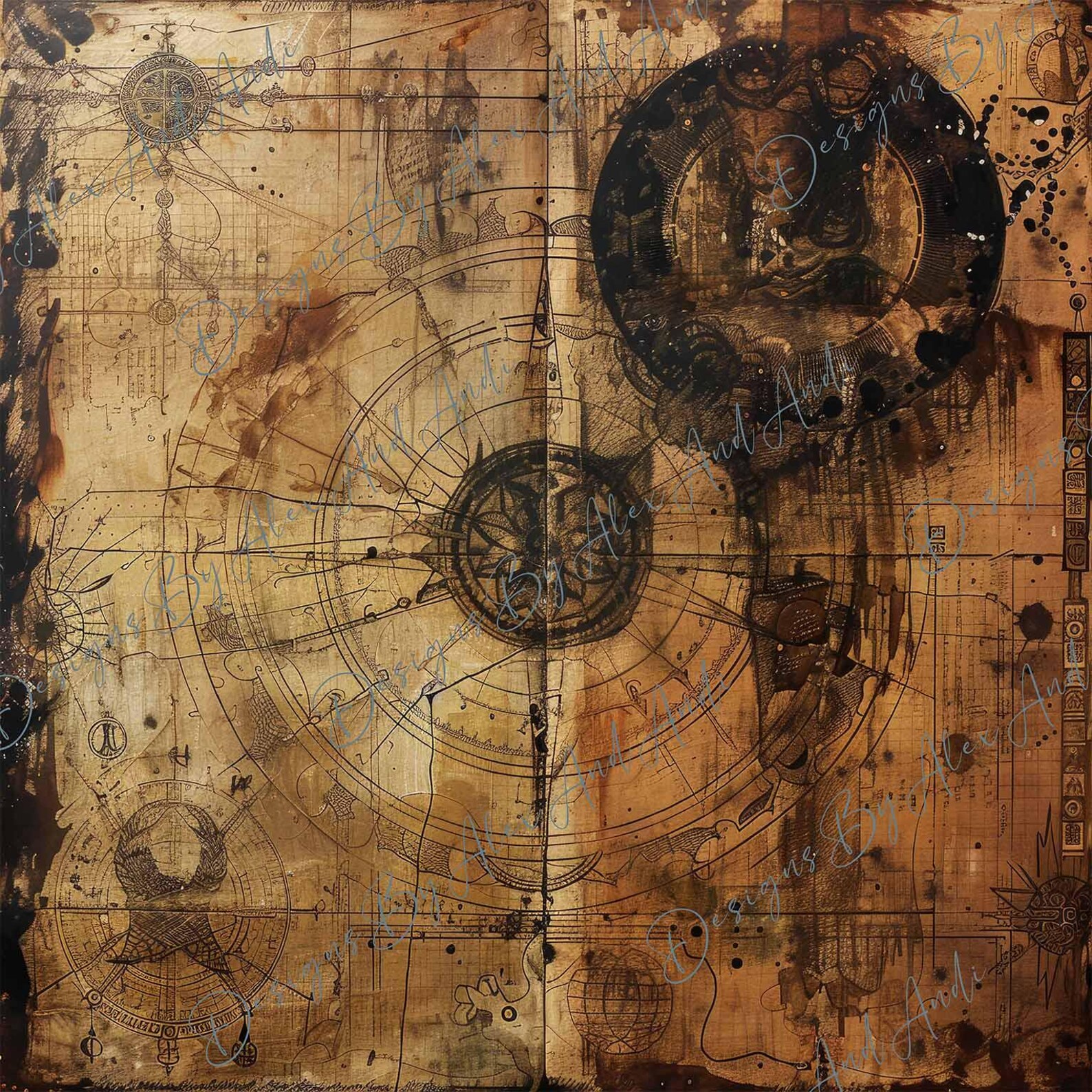 Alchemy Texture Backdrop Fantasy Picture Potion Background Digital ...