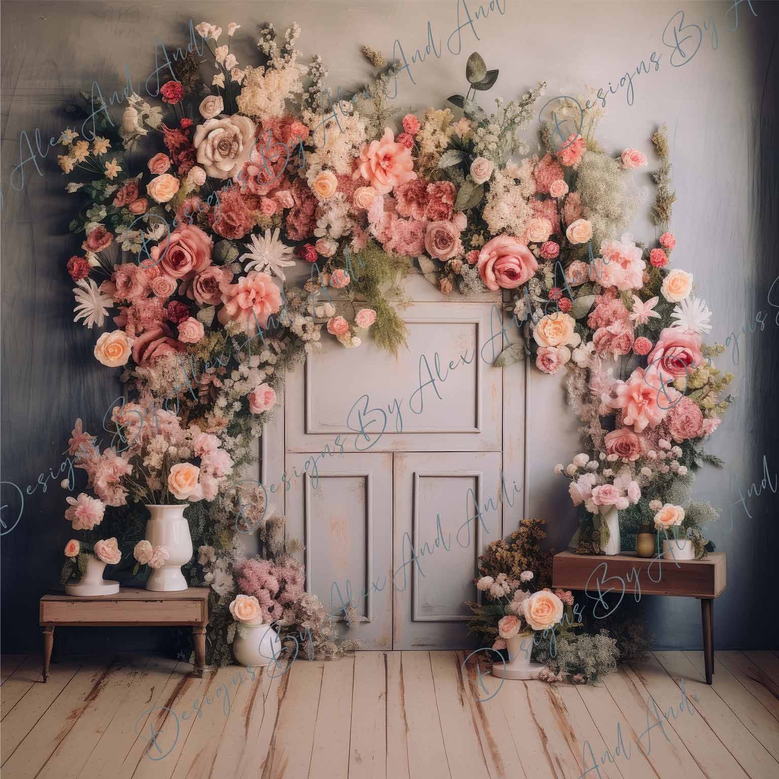 House Warming Digital Backdrop Overlay Background Birthday Home Photo ...